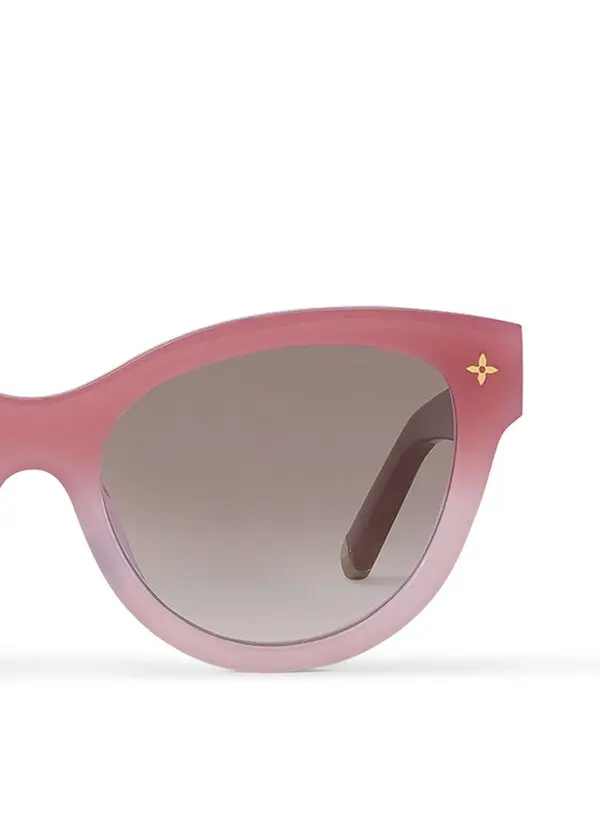 LOUIS VUITTON Monogram Cat Eye Sunglasses - Pink | Editorialist