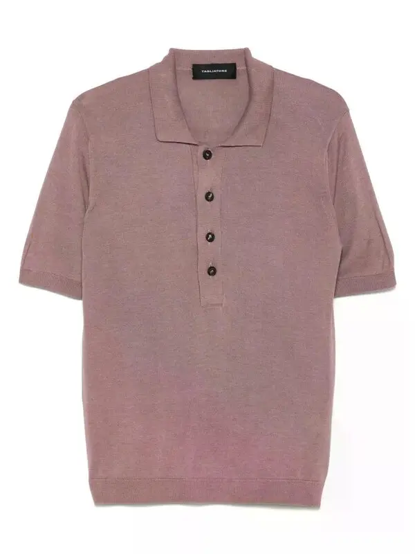 Tagliatore Wiley Polo Shirt - Purple