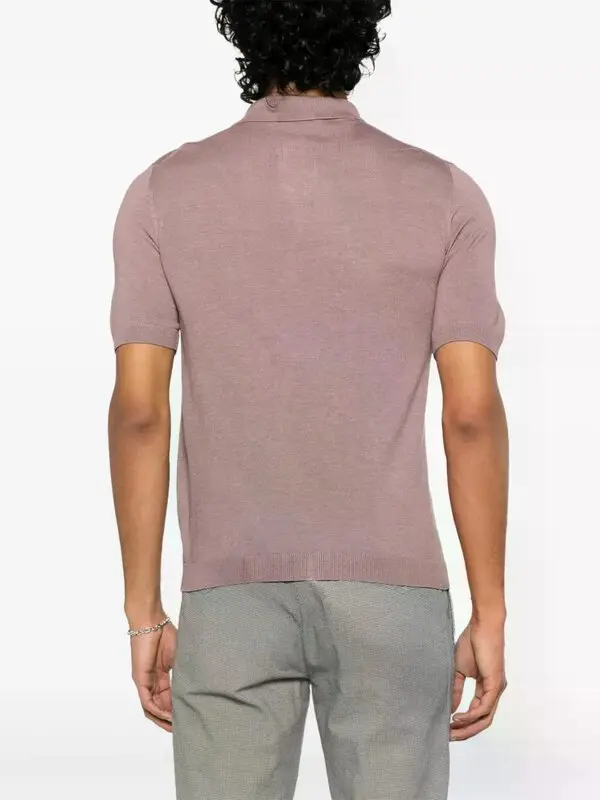 Tagliatore Wiley Polo Shirt - Purple