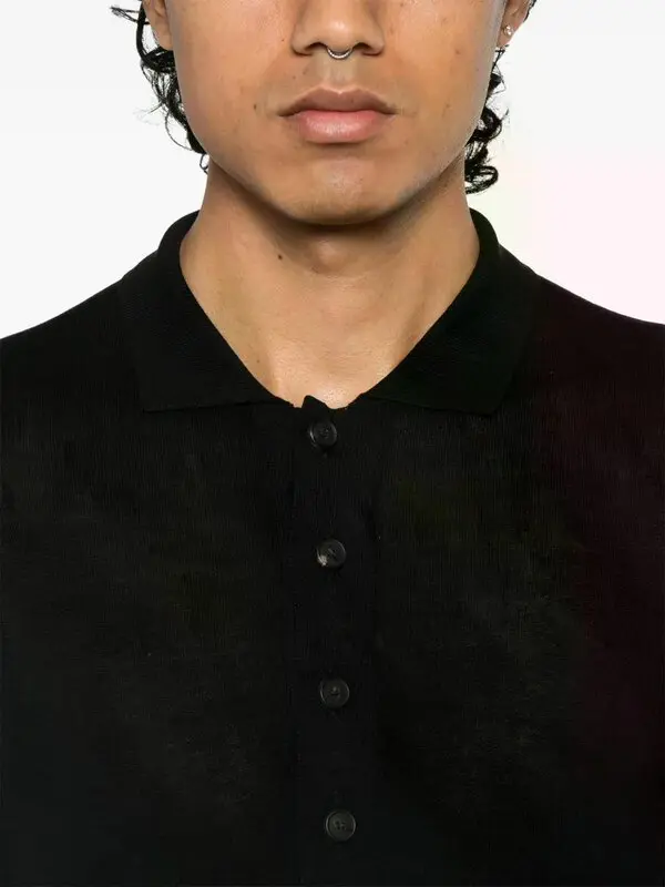 Tagliatore Wiley Polo Shirt - Black