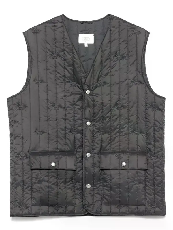 Maison Kitsuné Quilted Gilet