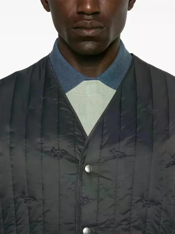 Maison Kitsuné Quilted Gilet