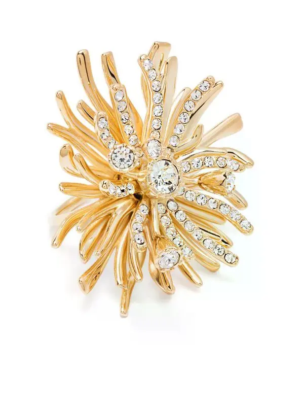 LANVIN Flower Ring - Gold