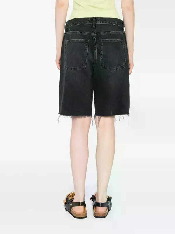 AGOLDE 90's Denim Shorts - Black