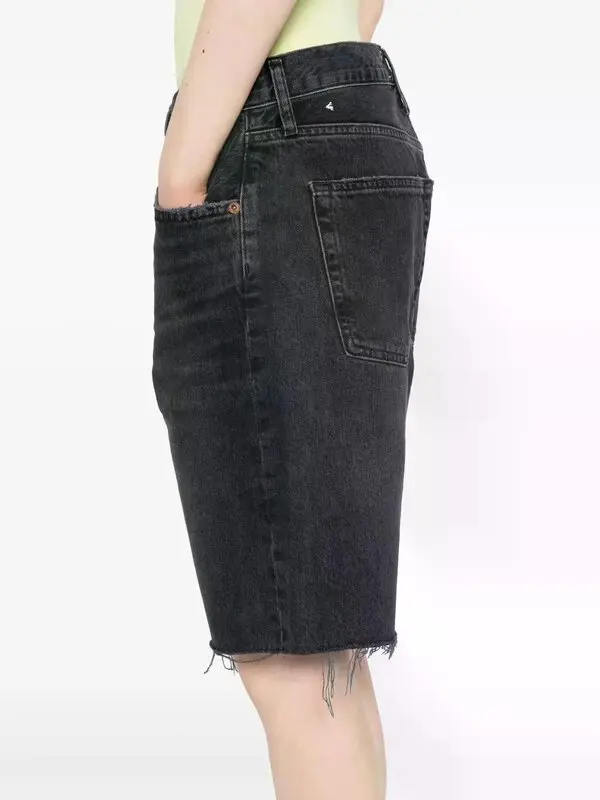 AGOLDE 90's Denim Shorts - Black