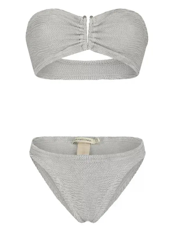 PARAMIDONNA Frida Bandeau Bikini - Grey