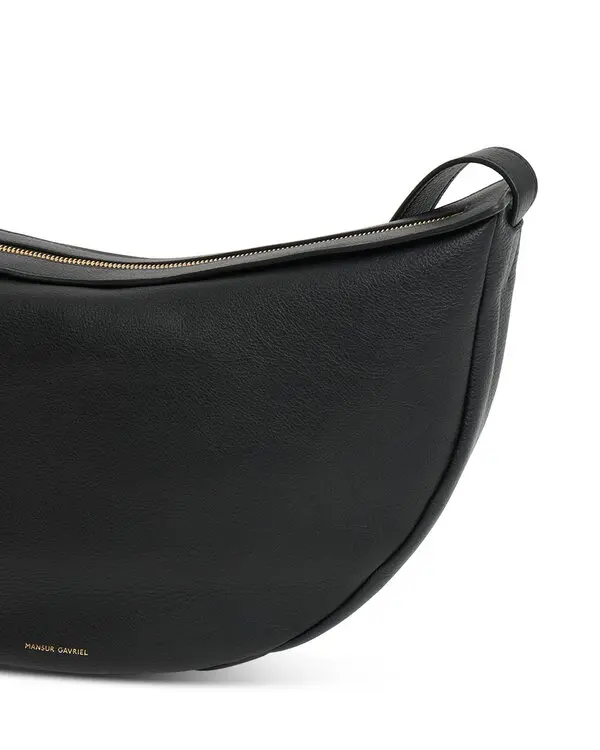 MANSUR GAVRIEL Moon Leather Sling Bag - Black