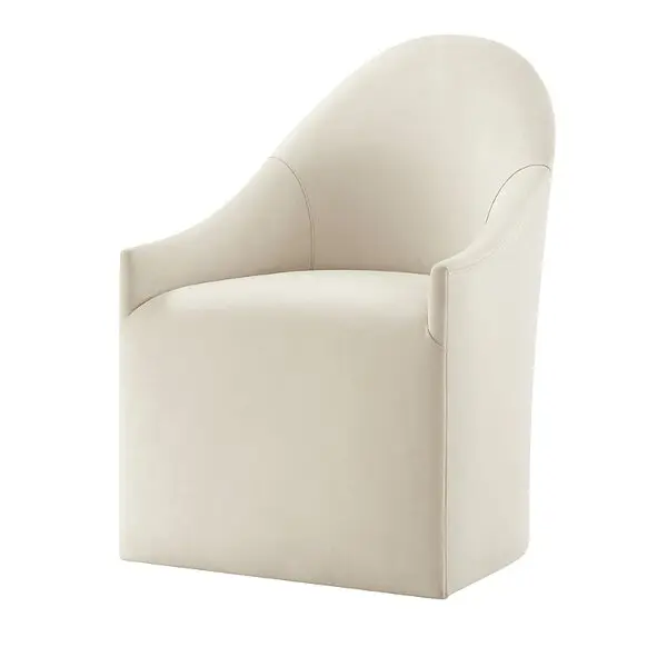 THEODORE ALEXANDER Kesden Upholstered Dining Chair - Cream