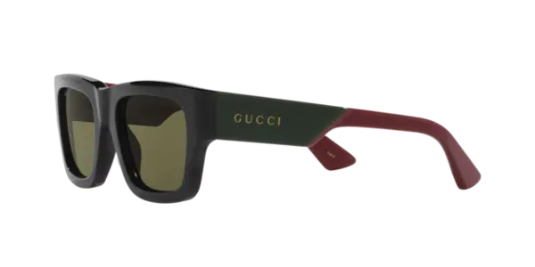 Gucci Rectangle Sunglasses - Black