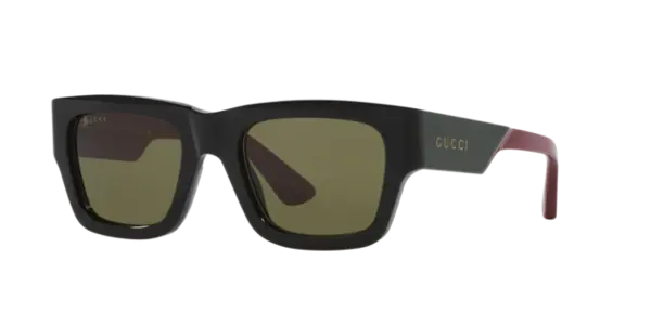 Gucci Rectangle Sunglasses - Noir