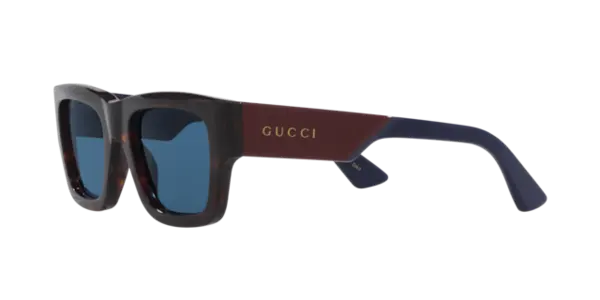 Gucci Rectangle Sunglasses - Tortoise