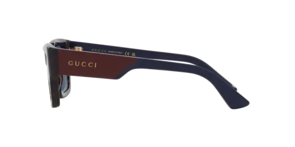 Gucci Rectangle Sunglasses - Tortoise
