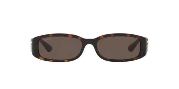 Gucci Gg1661s Rectangle Sunglasses - Tortoise