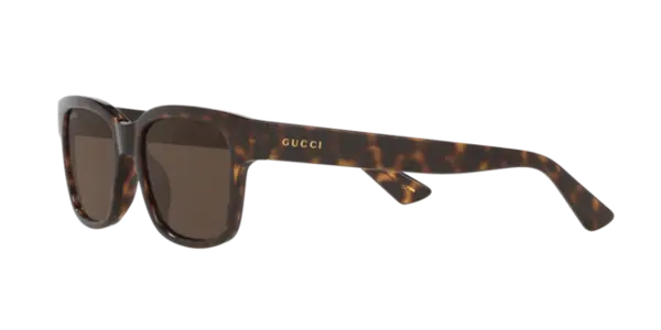Gucci Gg1716s Rectangle Sunglasses - Tortoise