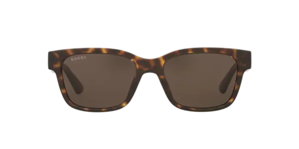 Gucci Gg1716s Rectangle Sunglasses - Tortoise
