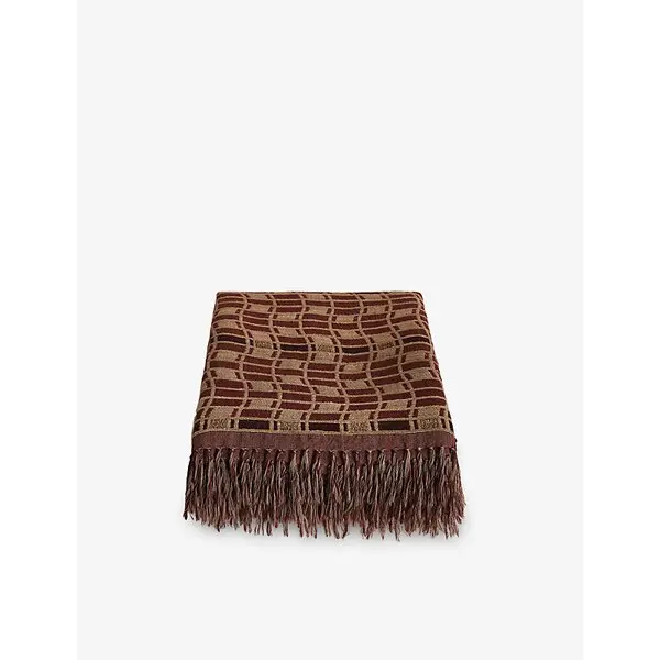 SOHO HOME Erin Silk And Wool Throw 130cm X 170cm