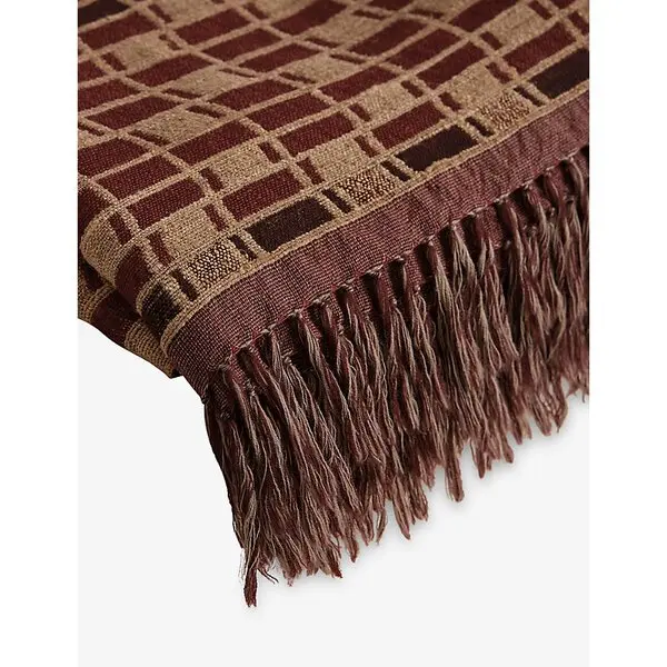 SOHO HOME Erin Silk And Wool Throw 130cm X 170cm