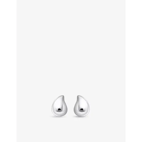 THOMAS SABO Organic Drop-shape Sterling Stud Earrings - Silver