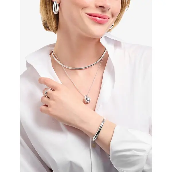 THOMAS SABO Organic Drop-shape Pendant Necklace
