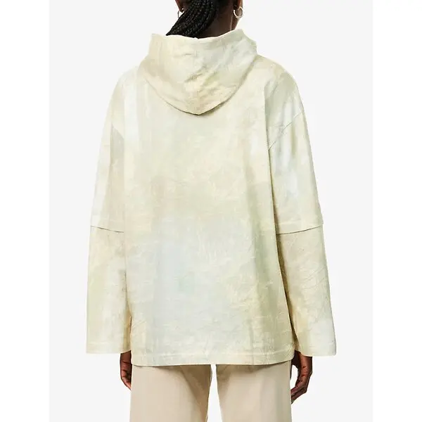 REPRESENT Hideaway Printed Hooded T-shirt