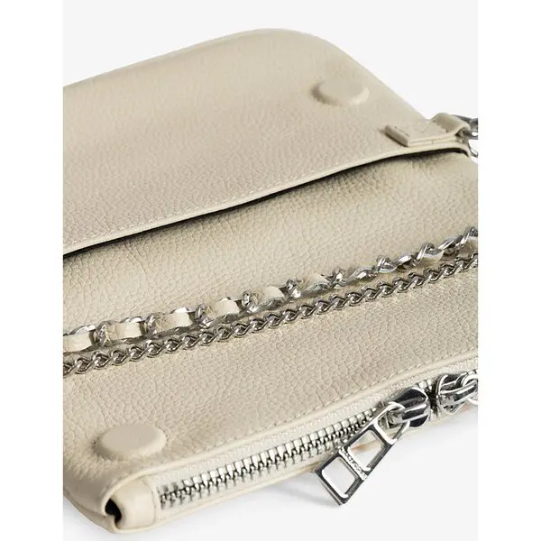 Zadig&Voltaire Rock Nano Leather Clutch Bag - Flash