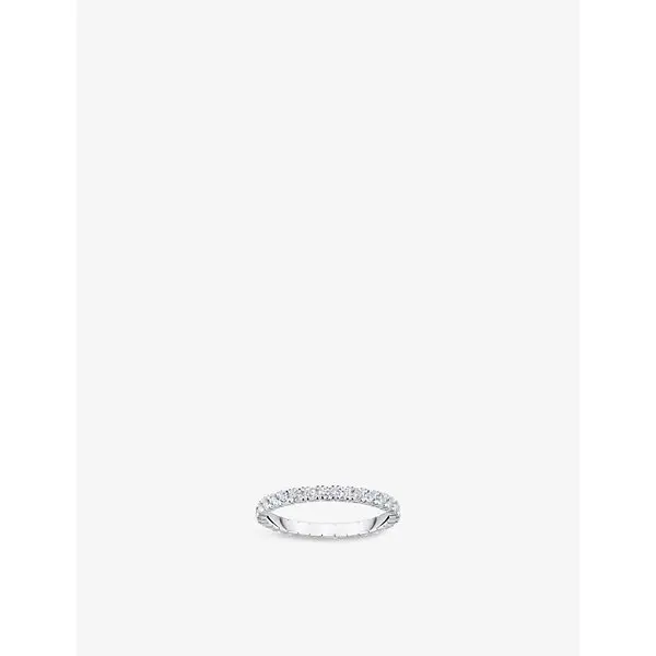 THOMAS SABO Sterling Silver And Zirconia Ring - White