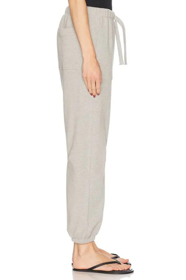 NILI LOTAN Dulce Sweatpant - Heather Grey