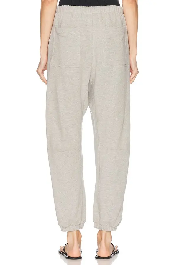 NILI LOTAN Dulce Sweatpant - Heather Grey