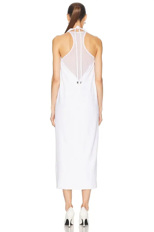 Sportmax Alceste Halterneck Midi Dress