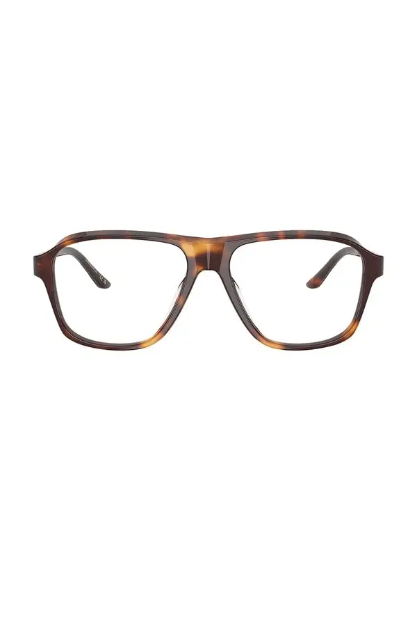Oliver Spencer X Khaite 1978rx Eyeglasses - Dark Mahogany