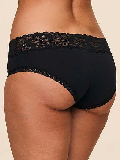 Victoria's Secret Adore Me Miley Hipster Panty - Black