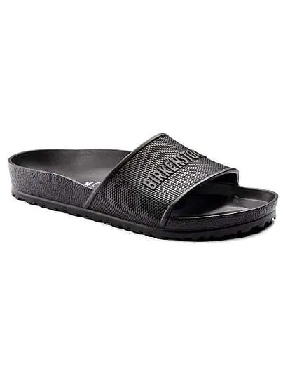 Pink Birkenstock Barbados Eva Slide - Black