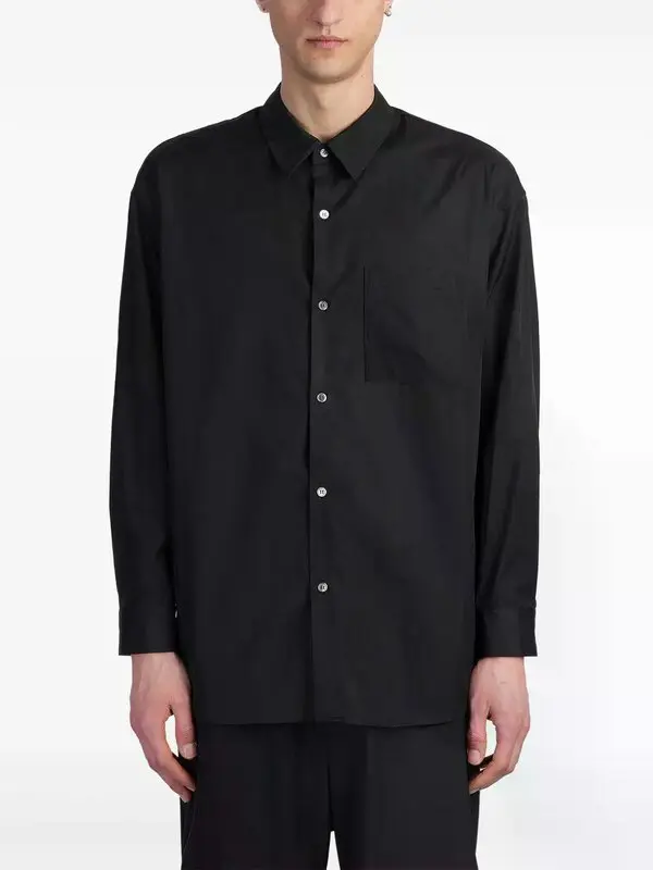 Attachment Cotton Shirt