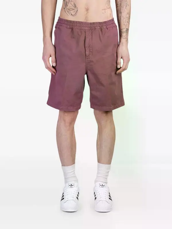 Carhartt Work In Progress Flint Straight-leg Shorts - Red