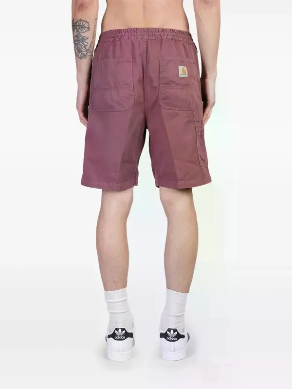Carhartt Work In Progress Flint Straight-leg Shorts - Red