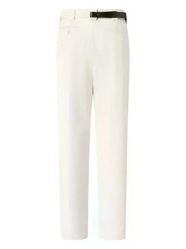 Pinko Belted Straight Trousers