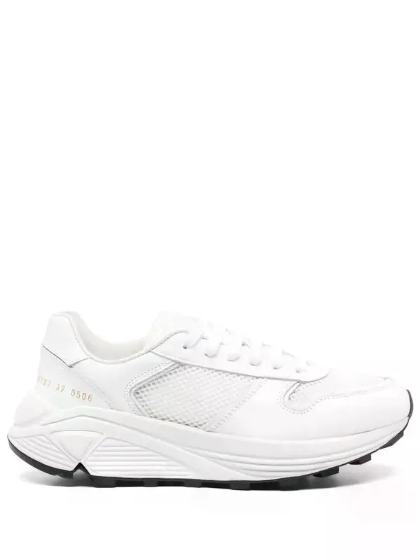 COMMON PROJECTS Panelled Sneakers - White