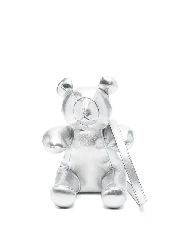 Mihara Yasuhiro Dolls Bear Cross Body Bag - Silver