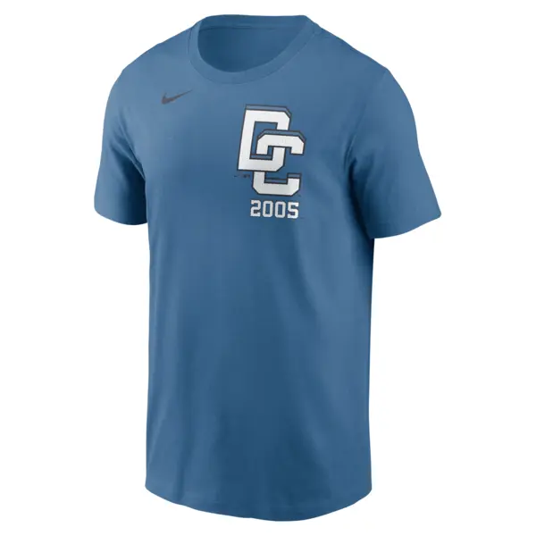 Nike Washington Nationals City Connect Wordmark Mlb T-shirt - Blue