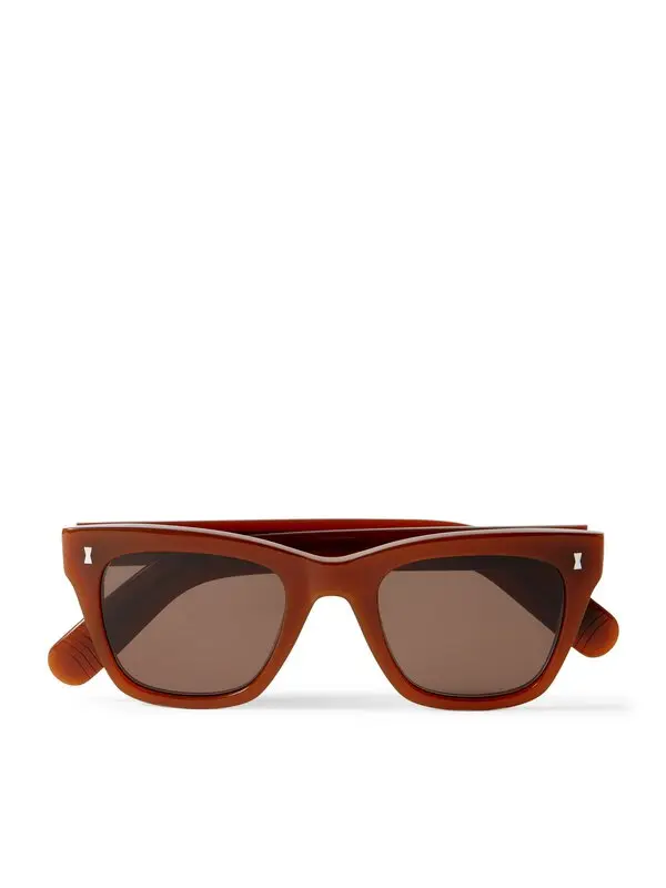 Mr P. Cubitts Compton D-frame Sunglasses - Brown