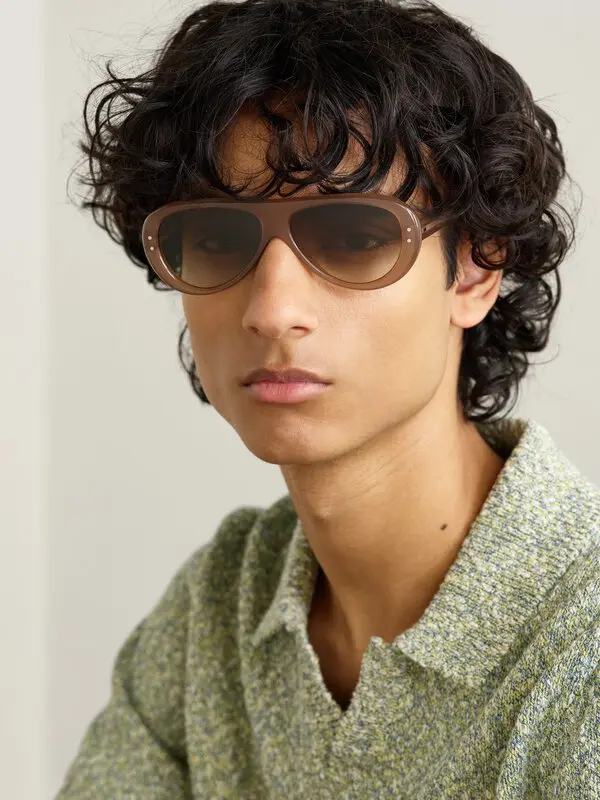 Mr P. Cubitts Ischia Aviator-style Sunglasses