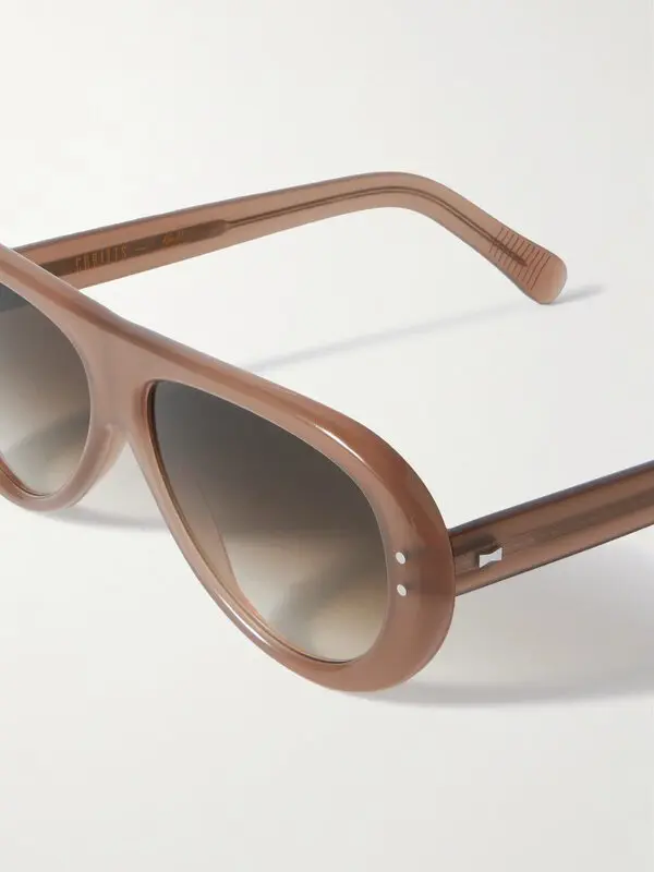 Mr P. Cubitts Ischia Aviator-style Sunglasses