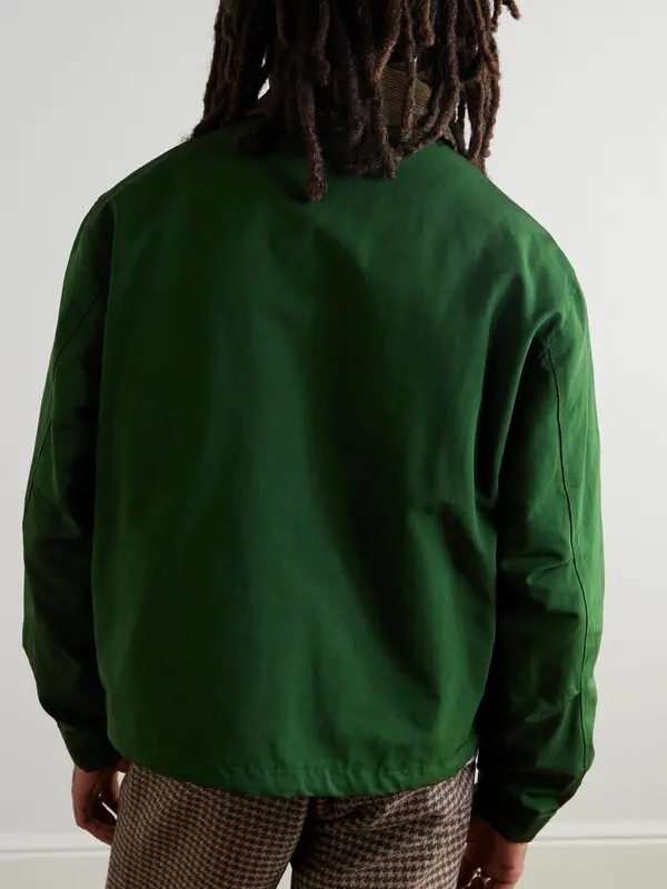 FRIZMWORKS Corduroy-trimmed Cotton-blend Jacket