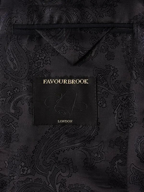 FAVOURBROOK Newport Slim-fit Wool-blend Suit Jacket