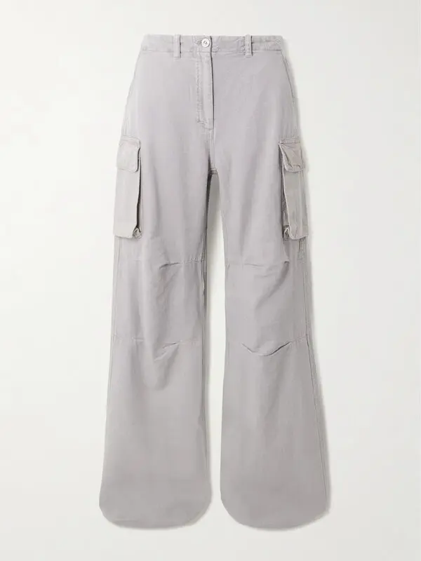 Our Legacy Peak Cotton And Hemp-blend Canvas Cargo Pants - Gray