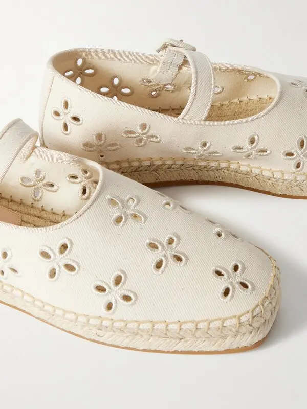 LOEFFLER RANDALL Clover Espadrilles - Neutrals