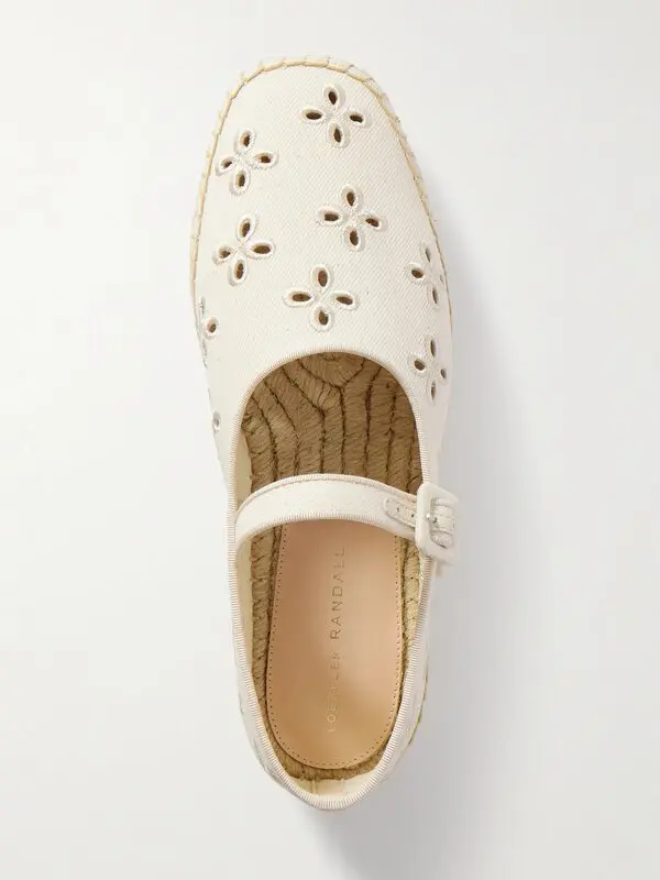 LOEFFLER RANDALL Clover Espadrilles - Neutrals