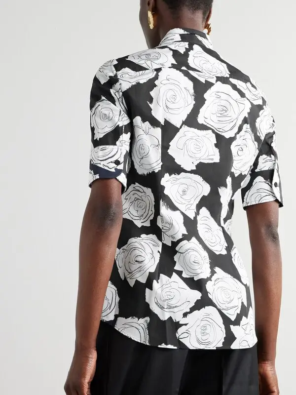Marni Floral-print Cotton Shirt