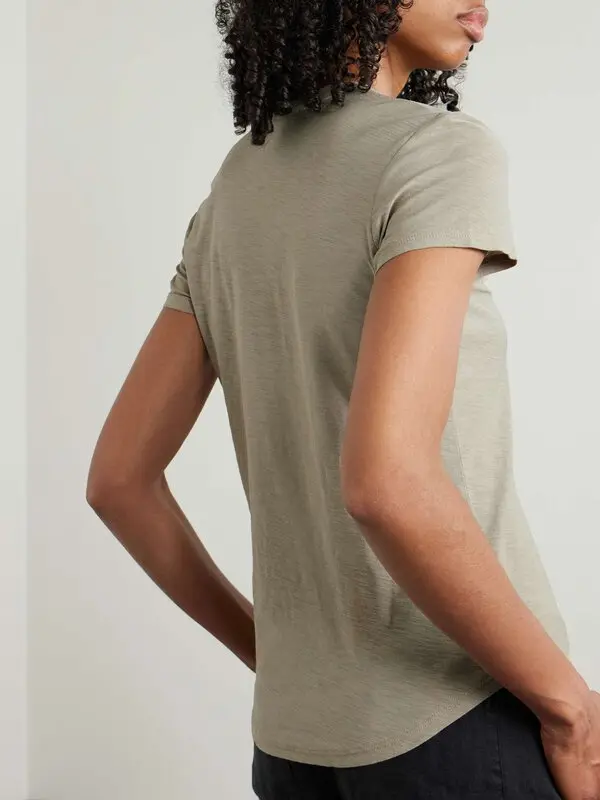 JAMES PERSE Slub Cotton-jersey T-shirt