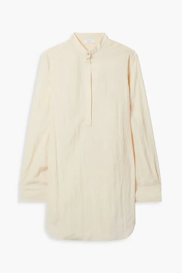 DEVEAUX Crinkled Crepe Tunic